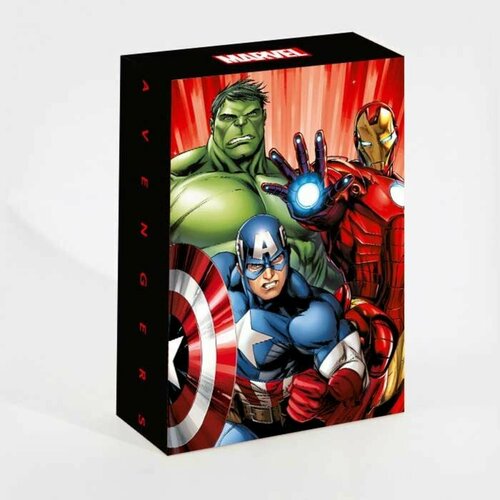 Коробка складная,16 х 23 х 7,5 см Супер-герои", Мстители