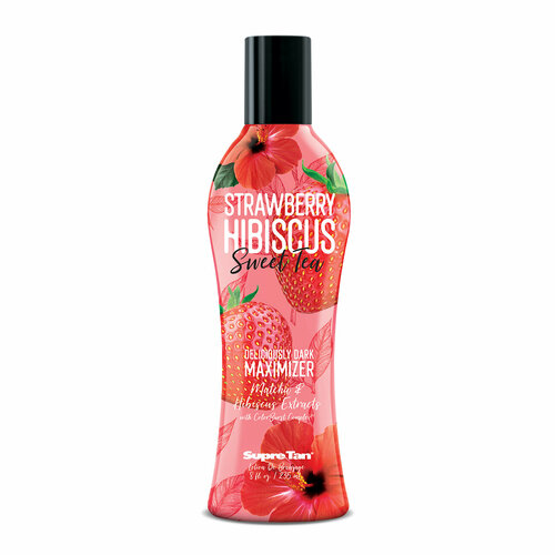Supre Tan, Увлажняющий крем-активатор загара Strawberry Hibiscus, 235 мл