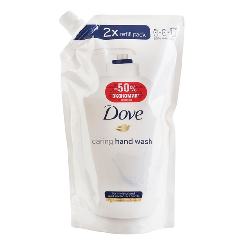 Dove Мыло жидкое DOVE 500мл крем(мягкая упаковка)