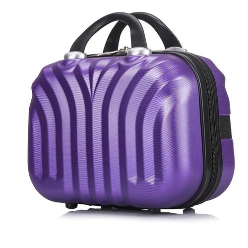Бьюти-кейс L'case, 15х25х34 см, фиолетовый
