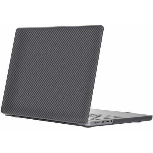 Чехол для ноутбука WiWU iKavlar Crystal Shield для Macbook Pro 14.2 2021 - Прозрачно-черный