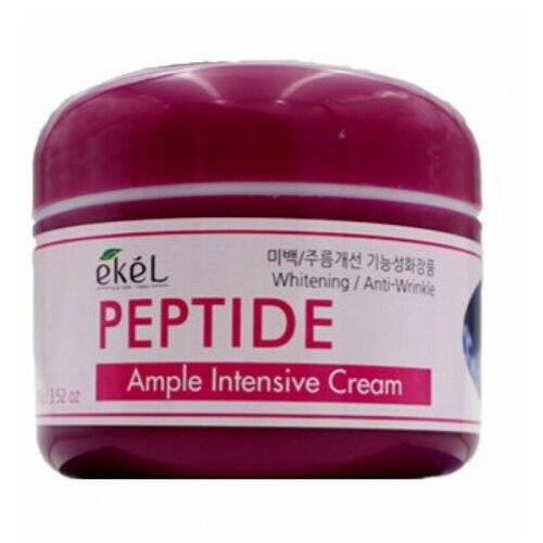 Ekel Ample Intensive Cream Peptide Крем для лица с пептидами, 100 мл