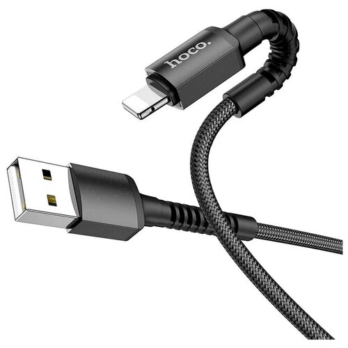 USB дата кабель Lightning, HOCO, X71, черный