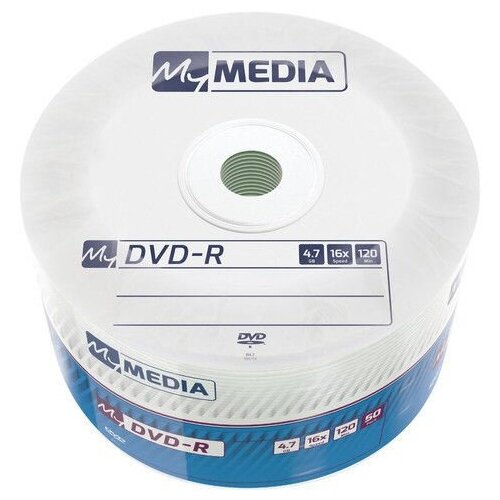 Диск DVD-R MyMedia 4.7Gb 16x Pack wrap 50шт 69200