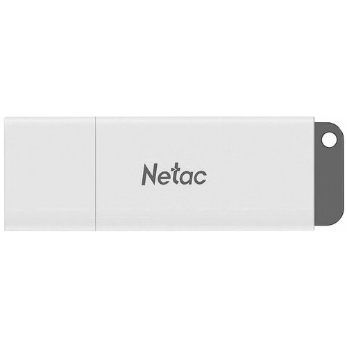 Флеш-диск 32GB NETAC U185, USB 3.0, белый, NT03U185N-032G-30WH