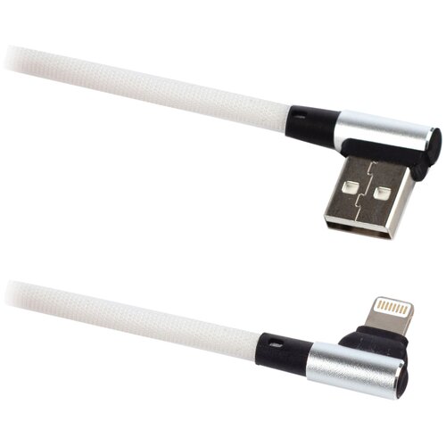Зарядный универсальный USB Дата-кабель BLAST BMC-217 серебро (1м) Lightning