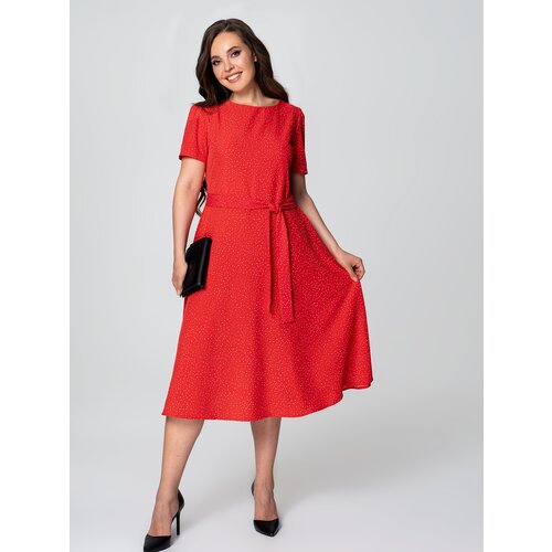 Платье With street, размер 56, красный