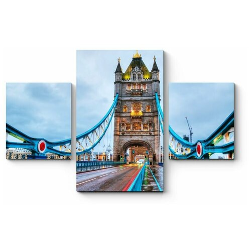 Модульная картина Башня Тауэрского моста, Лондон80x52