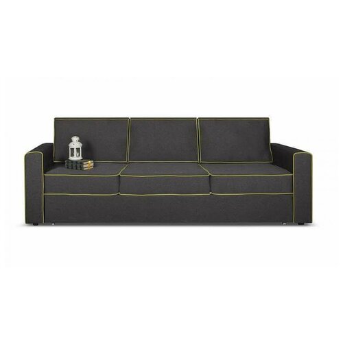 Раскладной диван Лерум, 235х86х85 см, прямой диван с независимым пружинным блоком, механизм Дельфин