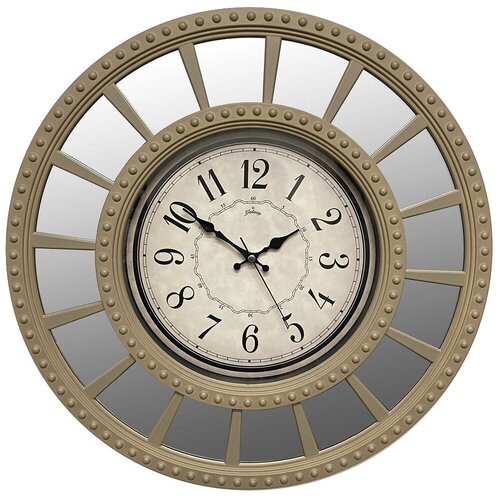 Часы настенные кварцевые GALAXY 727-KB, капучино