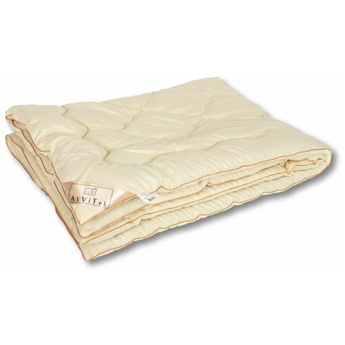 Одеяло AlViTek Модерато-Эко, всесезонное, 200 x 220 см, сливочный