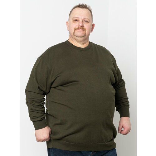 Пуловер Turhan, размер 4XL, хаки