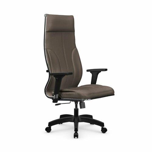 Компьютерное офисное кресло Metta L 1m 46/2D MPES, Топган, осн. 17831, Светло-коричневое
