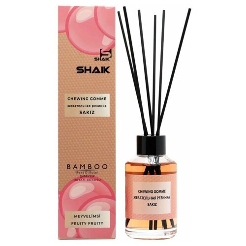 Аромадиффузор с палочками Shaik Bamboo (Жевательная резинка) 100 ml