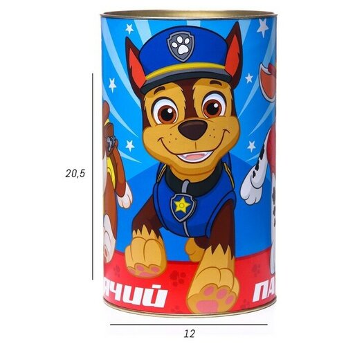 Копилка XXL "Щенячий Патруль", Paw Patrol 20,5 см х 12 см х 12 см