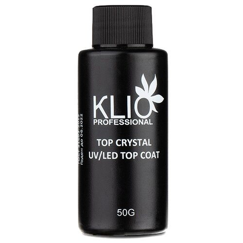KLIO Professional Верхнее покрытие Top Crystal, прозрачный, 50 мл