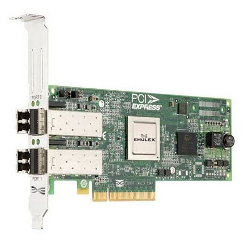 Сетевой адаптер Broadcom Emulex LPe12002-M8 8GFC, 2-port, 8Gb/s, PCIe Gen3