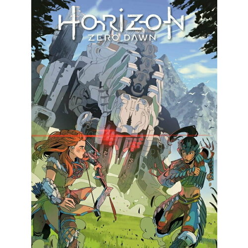 Плакат, постер на бумаге Horizon Zero Dawn /игровые/игра/компьютерные герои персонажи. Размер 30 х 42 см