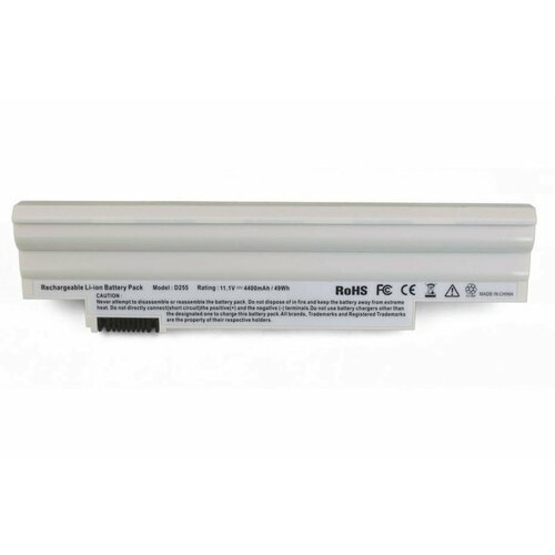 Аккумулятор (батарея) Acer Aspire One D260-2B белый