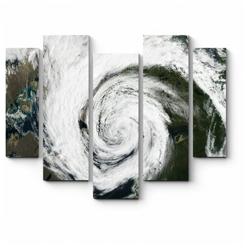 Модульная картина Космический циклон161x131
