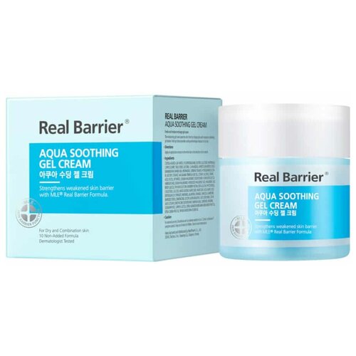 Real Barrier Aqua Soothing Gel Cream Успокаивающий крем-гель для лица, 50 мл
