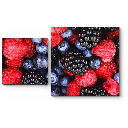 Модульная картина Сладкие ягоды 120x72