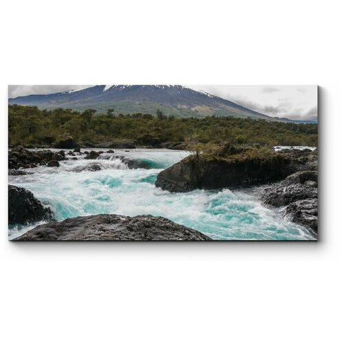 Модульная картина Водопады в чилийском национальном парке 190x95