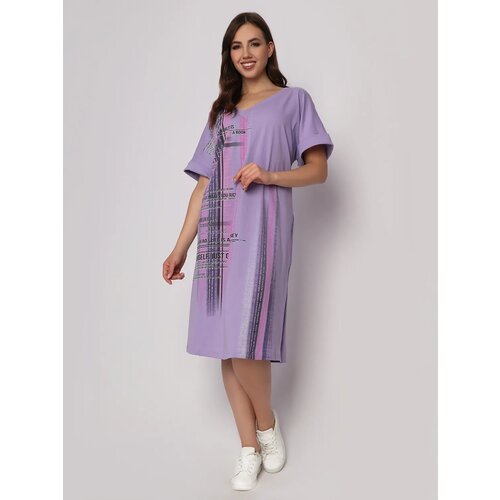 Платье Style Margo, размер 58, фиолетовый
