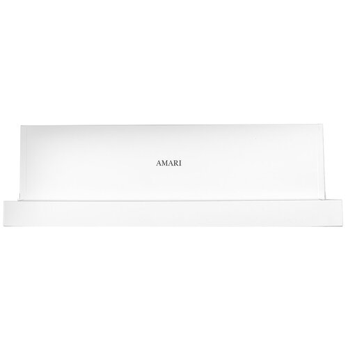 Встраиваемая вытяжка AMARI Slide 1М 60, цвет корпуса white, цвет окантовки/панели белый
