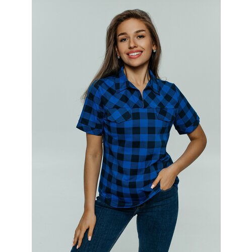 Поло LOVETEX.STORE, размер 54, синий