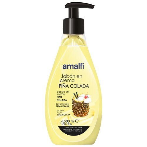 Amalfi Крем-мыло жидкое Pina Colada, 500 мл, 500 г