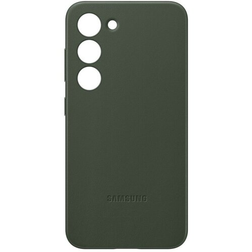 Чехол Samsung Leather Case для Galaxy S23+ Green