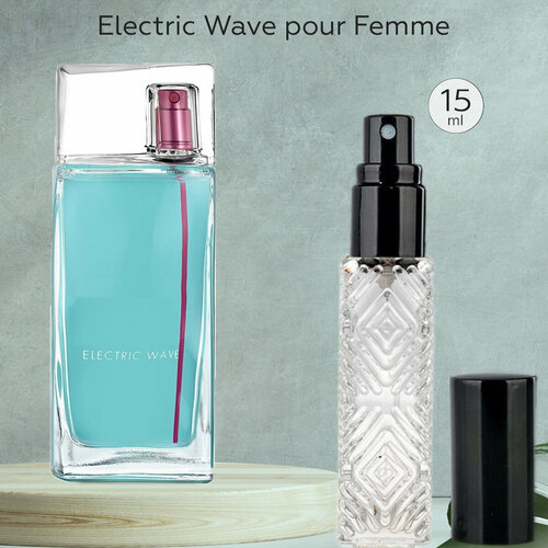 Gratus Parfum Electric Wave pour Femme духи женские масляные 15 мл (спрей) + подарок