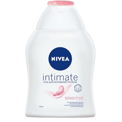 Набор из 3 штук Гель для душа NIVEA 250мл для интимной гигиены INTIMATE SENSITIVE