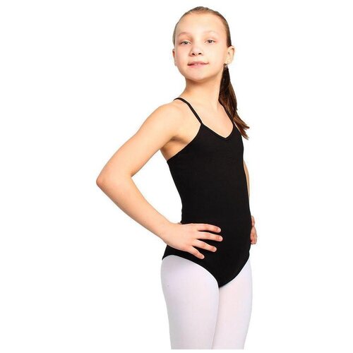 Купальник гимнастический  Grace Dance, размер 36, черный
