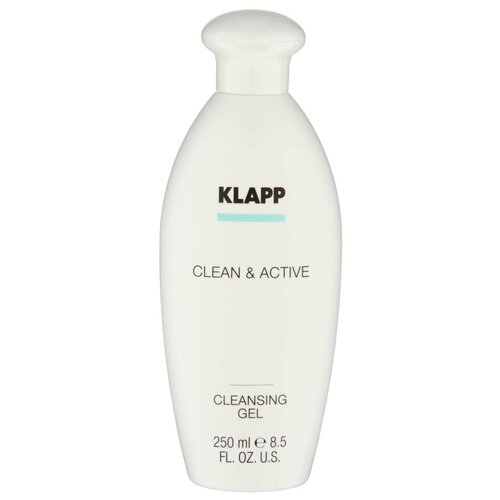Klapp очищающий гель для лица Clean & Active Cleansing Gel, 250 мл, 300 г