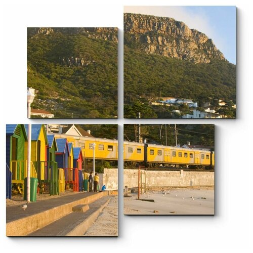 Модульная картина Яркие краски Кейптауна150x150