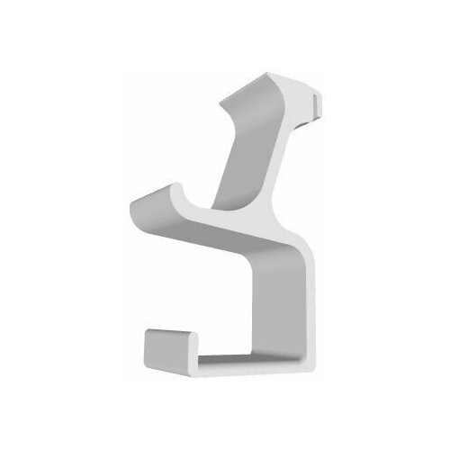 Кронштейн для игровых джойстиков и наушников на корпус PS5 / Playstation 5 / белый