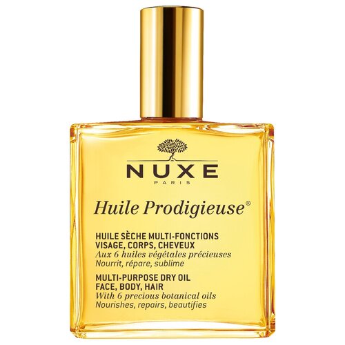 Nuxe Масло для лица, тела и волос Сухое Huile Prodigieuse, 50 мл