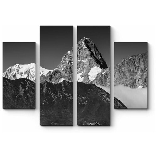 Модульная картина Величественные горы 120x90