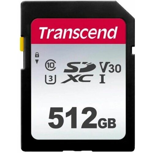 Карта памяти Transcend SD 512GB TS512GSDC300S