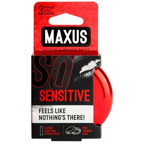 Maxus / Презервативы Maxus Sensitive ультратонкие 3шт 2 уп
