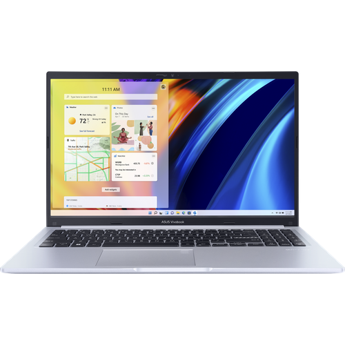 Ноутбук ASUS Vivobook 15 X1502ZA-EJ1426, 15.6" FHD IPS/Intel Core i5-12500H/8ГБ DDR4/512ГБ SSD/Iris Xe Graphics/Без ОС, серебристый (90NB0VX2-M02410)