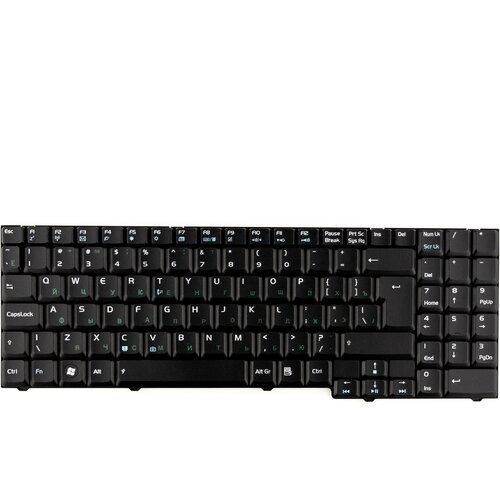 Клавиатура для Asus M50 M70 G50 G70 X55 X57 p/n: NSK-U410R, 9J. N0B82.10R, 04GNED1KRU00-1