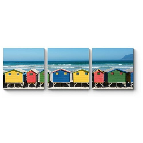 Модульная картина Летний Кейптаун210x70