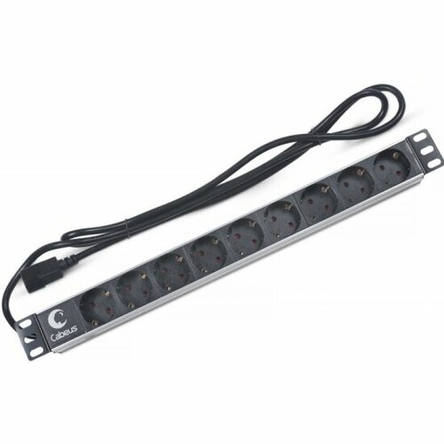 Блок розеток Cabeus PDU-9P-2IEC 9шт, 1U, 19", 2м