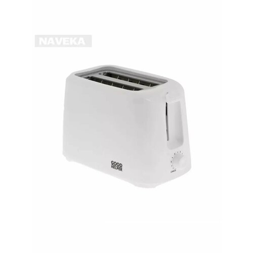 Тостер GOODHELPER ET-103, 750 Вт, 6 режимов, 2 тоста, белый