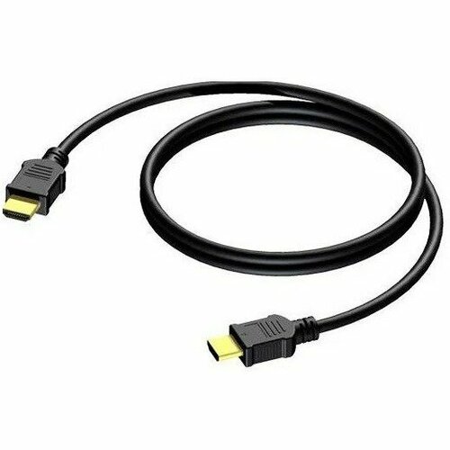 Шнур HDMI - HDMI gold, 10М, с фильтрами REXANT 17-6208