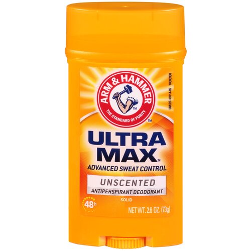 Arm&Hammer Дезодорант-антиперспирант стик Ultramax Unscented, 73 г