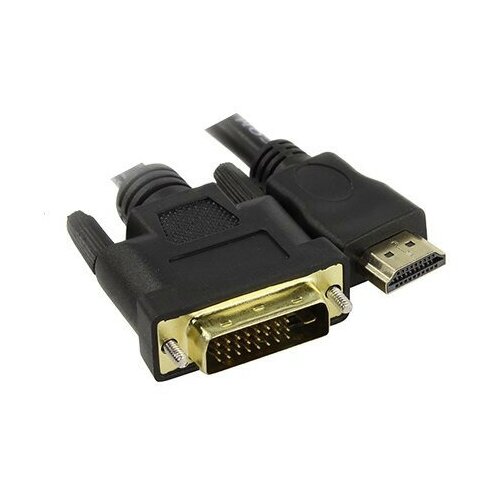Кабель TV-COM HDMI - DVI (LCG135E), 3 м, черный